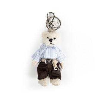 Prada Teddy Keychain Charm