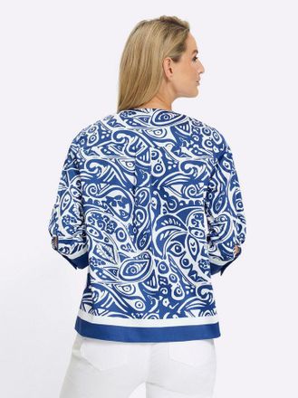 Heine Klassische Bluse Druckbluse 3/4-Arm