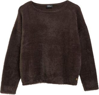s.Oliver Black Label Strickpullover U-Boot-Ausschnitt, Regular Fit, Viskosemix