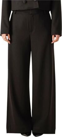 MY ESSENTIAL WARDROBE Damen, Hosen, Schwarzk, MGr&ouml;&szlig;e