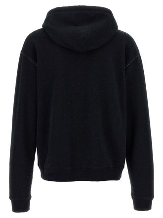Valentino Garavani Mens Black Cotton Sweatshirt Clothing