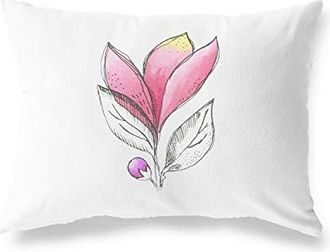 Bonamaison Le Jardin du Lin Kissen Zierkissenbezug Kissenbezug, Weich Bequem, F&uuml;r Zuhause Autos B&uuml;ro Sofa Wohnzimmer Couch Schlafzimmer Dekor, 35x50 Cm - Entworf