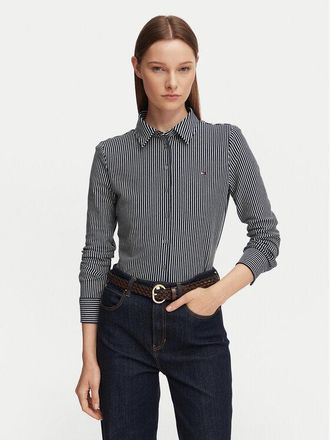 Tommy Hilfiger Hemd WW0WW43528 Dunkelblau Slim Fit
