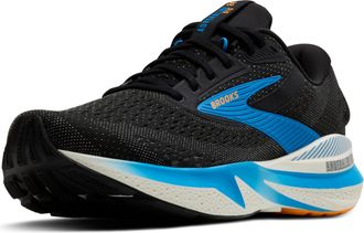 Brooks Herren Adrenaline Gts 24 Sneaker, Black/Ebony/Cloissonne, 45.5 EU