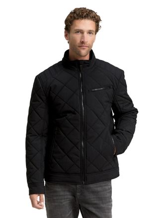 Tom Tailor Tom Tailor Herren Bikerjacke mit Steppung