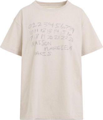 Maison Margiela T-Shirt - Beige