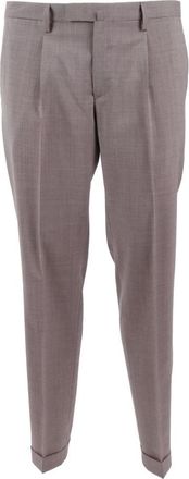 BRIGLIA 1949 Homme, Pantalons, Gris, Taille: XL Slim-fit Pantalons