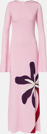 Cala de la Cruz Maxikleid Amay aus Jersey