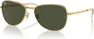 Ray-Ban unisex, Accessoires, Jaune, Taille: 59 MM Lunettes de soleil Aviator