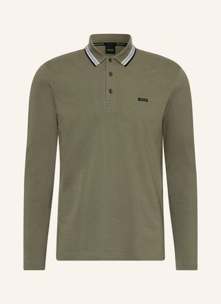 HUGO BOSS Piqu&eacute;-Poloshirt Plisy Regular Fit beige