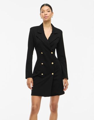 Vila Robe blazer - Noir