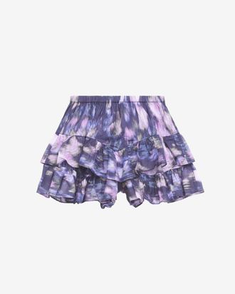 Isabel Marant Short Jocadia - Femme - Violet-lilas - Taille 34 - Marant &Eacute;toile