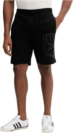 Emporio Armani Shorts d&eacute;contract&eacute;s - Homme - Shorts - Noir - Taille: 2XL