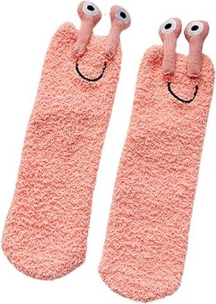 Generic Chaussettes Femme Chaussettes Chaudes Femme Chaussettes Thermiques Femme De Classique Automne-Hiver Style Poup&eacute;e Vintage Mi-Longues En Fourrure Douce 