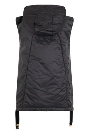 Max Mara Womens Padded Hooded Vest Black Polyester Waistcoats & Gilets