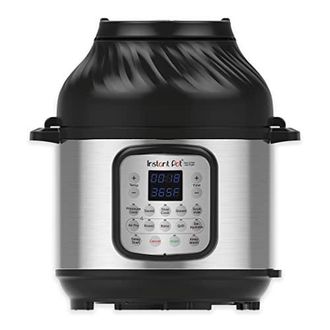 Instant Pot Duo Crisp + Friteuse à air chaud 11 en 1 - Multicuiseur électrique 7,6 l - Autocuiseur, friteuse à air, mijoteuse, cuiseur vapeur, appareil sous vide,