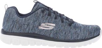 Skechers Graceful Twisted Fortune Sneaker f&uuml;r Damen (Marine)