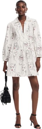 Desigual Vest_Louisville, 1000 Blanco, S