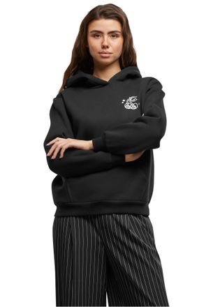 Mister Tee Damen Mst250-lucky Cherry Ladies Fluffy Hoody Sweatshirt, Schwarz, L EU