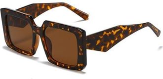 Generic Lunettes De Soleil D&eacute;coratives &Agrave; Monture Large For Femme Et Homme, Id&eacute;ales For Les Vacances Ou D&eacute;placements(Multi-colored)