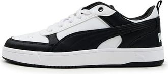 Puma Baskets Dribble unisexes 400326, Puma Blanc-PUMA Noir, 42.5 EU