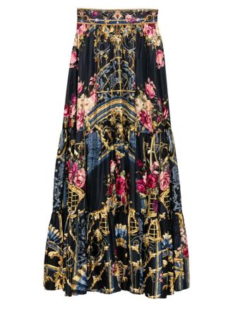 Camilla jupe Ornate On A Plate - Noir