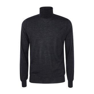 FILIPPO DE LAURENTIIS Merino Rollkragenpullover - - Knitwear - Herren - Grau - 2XL