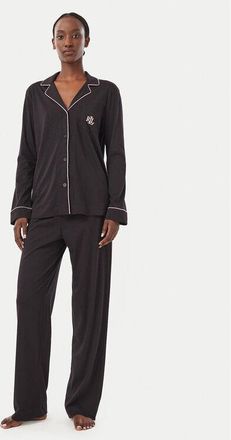 Lauren Ralph Lauren Pyjama ILN92528 Schwarz Regular Fit