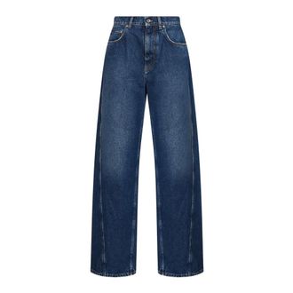 Dolce & Gabbana Femme, Jeans, Bleu, Taille: 38 FR Jean Coupe Tonneau