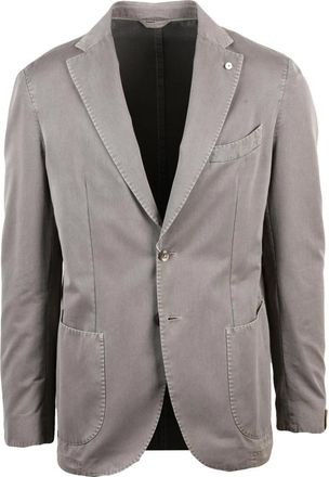 L.B.M. 1911 L.b.m. 1911, Homme, Vestes, Gris, Taille: L Blazer Stondato