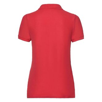 Fruit Of The Loom Damen Lady-Fit Poloshirt 65/35 XS S M L XL XXL verschiedne Gr&ouml;&szlig;en von Fruit of the Loom XXL,Rot
