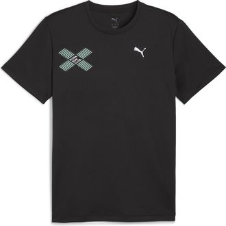 Puma RUN DIGITOKYO Graphic T-Shirt Herren, Kleidung, Schwarz, XXL