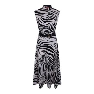 Max Mara Robe Midi West - Femme - Robes - Multicolore - Taille: 36 FR