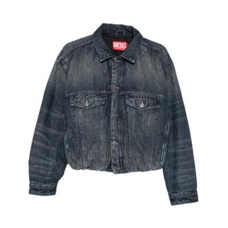 Diesel Denimjacke mit Waschung - - Jackets - Damen - Blau - XS