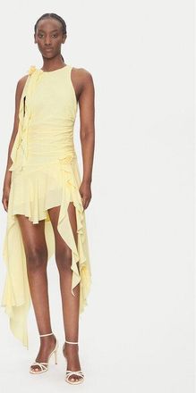 Bardot Bardot Coctailkleid 59046DB Gelb Regular Fit