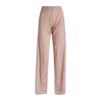 Maison Margiela Weite Hosen - Verleihen Sie Ihrem Stil Eleganz - - Trousers - Damen - Rosa - XS