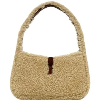 Saint Laurent Sac bandouli&egrave;re vintage Pre-owned - Femme - Pre-owned - Beige - Taille: ONE Size