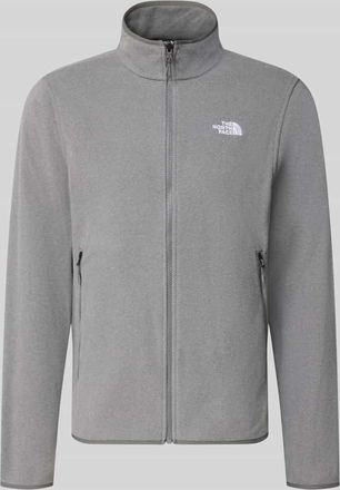 The North Face Regular Fit Fleecejacke mit Label-Stitching Modell GLACI