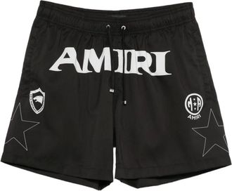 Amiri Homme, Maillots de bain, Noir, Taille: 2XL Sport Swim Trunk
