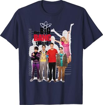 The Big Bang Theory IQ Group T-Shirt