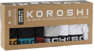 Kor&ouml;shi Lot de 7 slips multicolores pour homme de couleur multicolore, multicolore, XL
