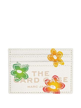 Marc Jacobs Kartenetui mit The Wild Daisy Flower-Print - Wei&szlig;