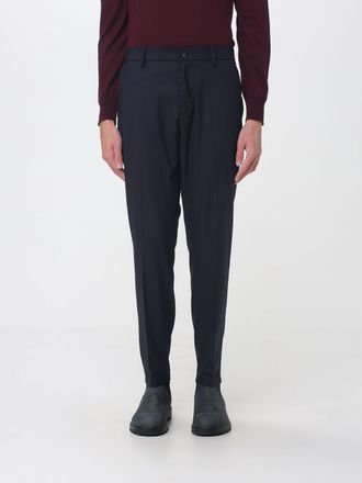 Siviglia Slim-Fit Chinohose aus Wollmischung mit Leistentaschen
