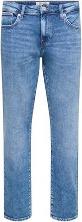 Only & Sons ONSWEFT REG. One MBD 5094 Tai DNM, Denim Bleu m&eacute;dium, 38W x 32L