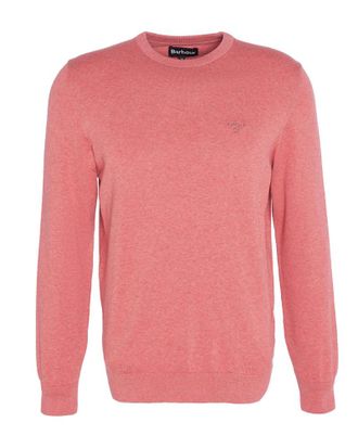 Barbour Pullover aus Baumwolle mit gesticktem Label-Schriftzug in