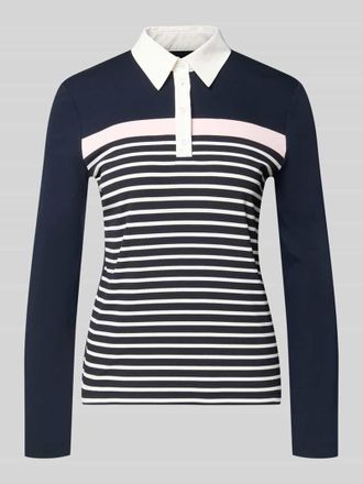 Marc Cain Slim Fit Poloshirt aus Baumwoll-Mix