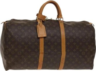 Louis Vuitton unisex, Pre-owned, Brun, Taille: ONE Size Sac de voyage Vintage en toile Monogram Pre-owned