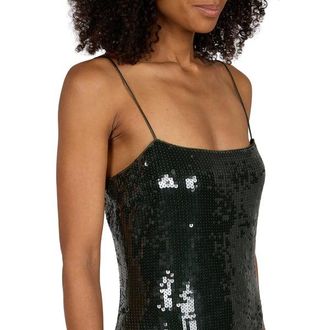 Rotate Robe nuisette &agrave; sequins