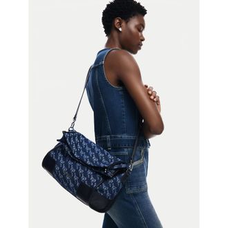 Desigual Handtasche Desigual Arco Lovert 24WAXA38 Dunkelblau