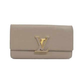 Louis Vuitton Pre-owned Cuir petite-maroquinerie - Femme - Pre-owned - Beige - Taille: ONE Size